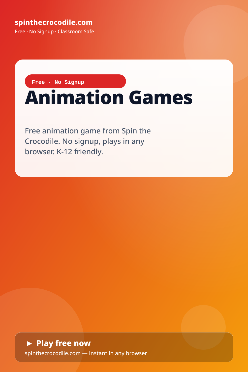 Animation for Kids — 15+ Free Animation Games (2026)